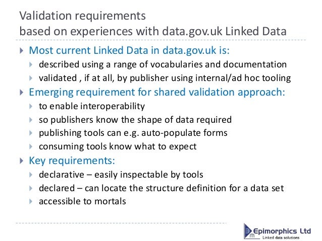 Validation Requirements And Approaches validation-requirements-and-approaches
