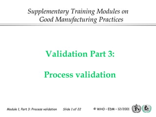 Pharmaceutical Validation & Calibration | Ppt