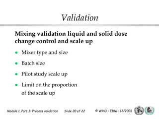 Pharmaceutical Validation & Calibration | PPT