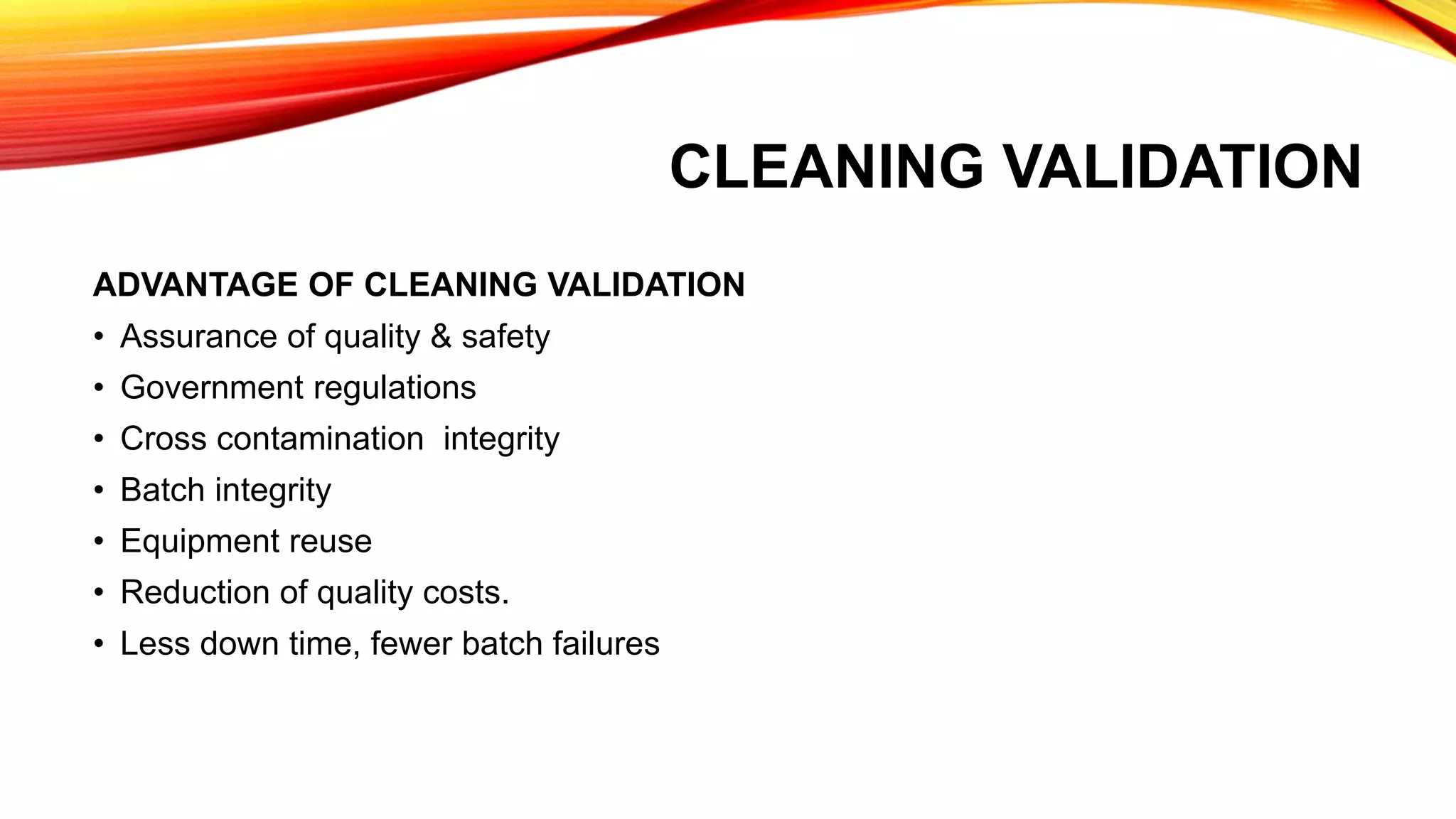 Pharmaceutical Validation | PPTX