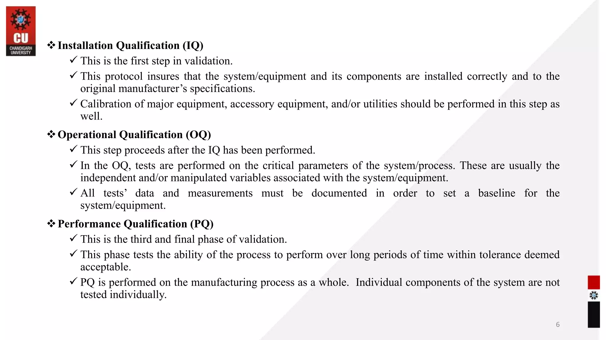 Validation (1).pptx | Pharmaceutical Industry | Industries