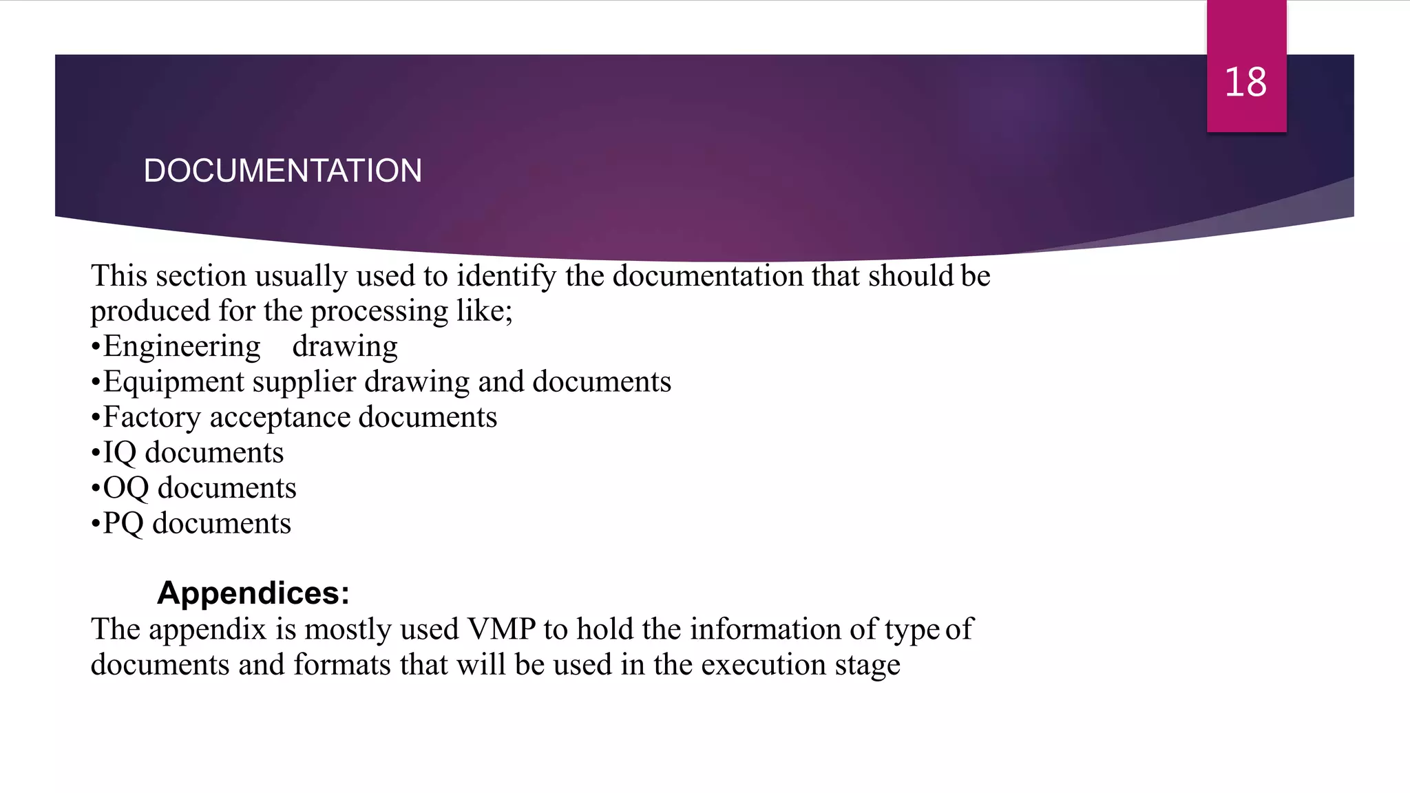 Validation and calibration master plan | PPTX