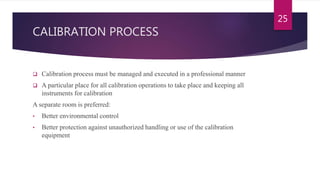 Validation and calibration master plan | PPTX