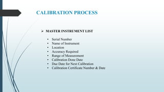Validation and calibration of master plan | PPTX