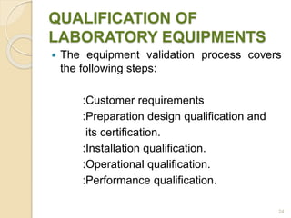 Validation and qualification | PPTX