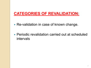 Validation and qualification | PPTX