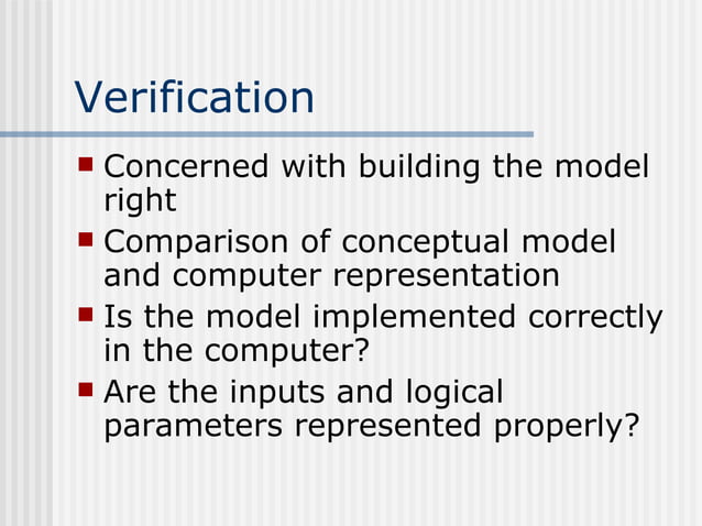 Validation And Verification Ppt Computing Technology And Computing