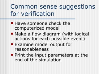 Validation and verification | PPT