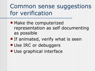 Validation and verification | PPT