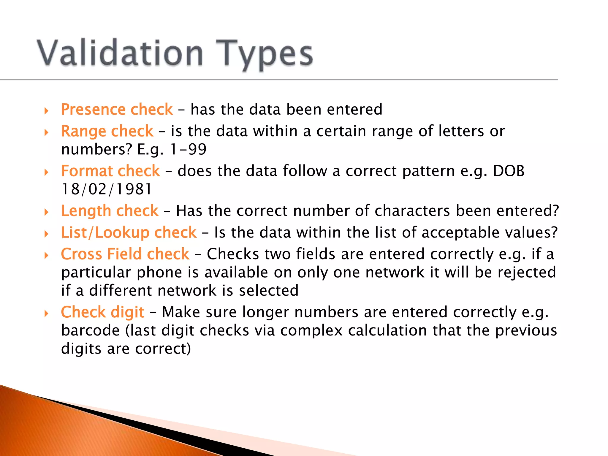 Validation and Verification | PPTX