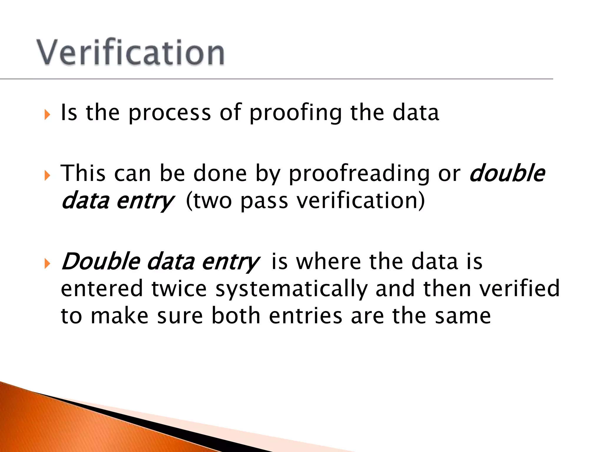 Validation and Verification | PPTX