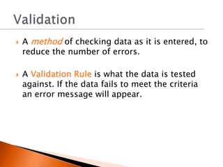 Validation and Verification | PPTX
