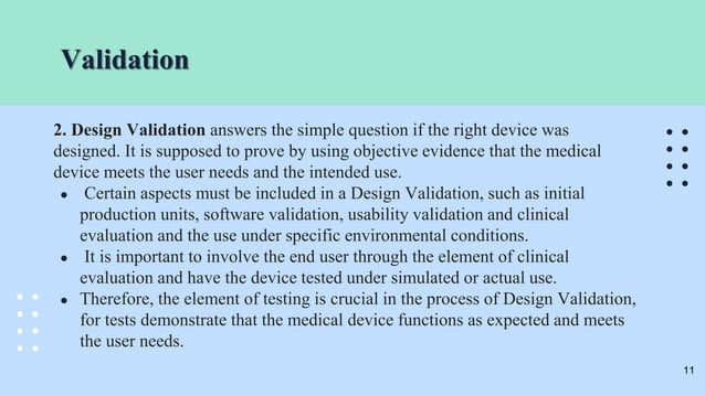 validation and verification of medical device.pptx