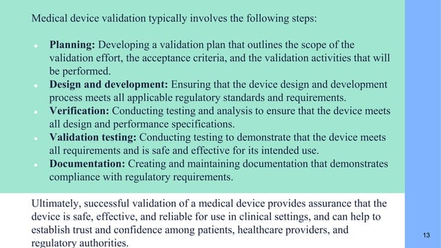 validation and verification of medical device.pptx