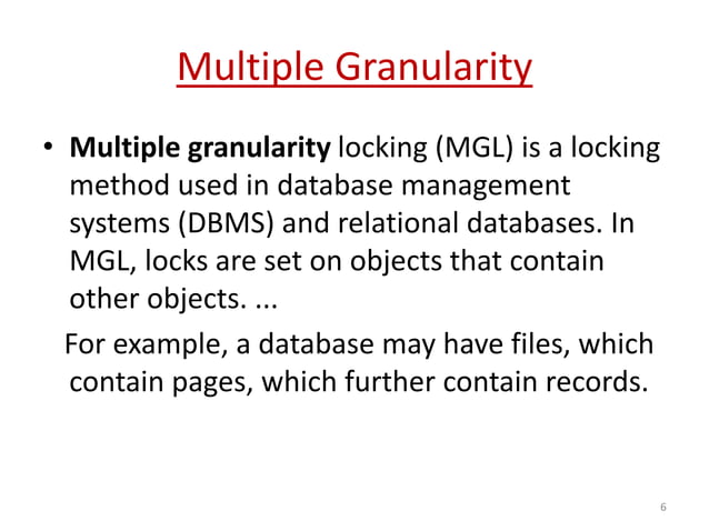 Validation Based Protocol Ppt