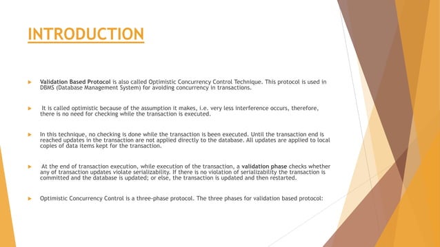 VALIDATION BASED PROTOCOL AND MULTIPLE GRANULARITY.pptx