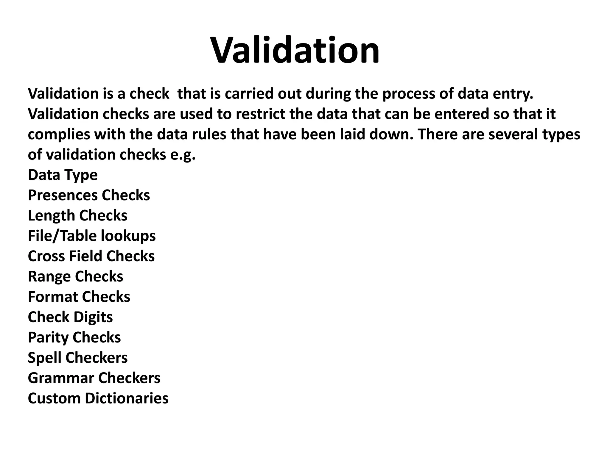 Validation blogger | PPTX