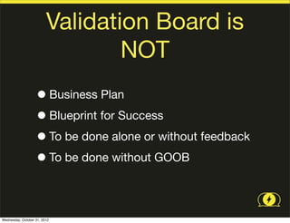 Validation Board Livestream | PDF