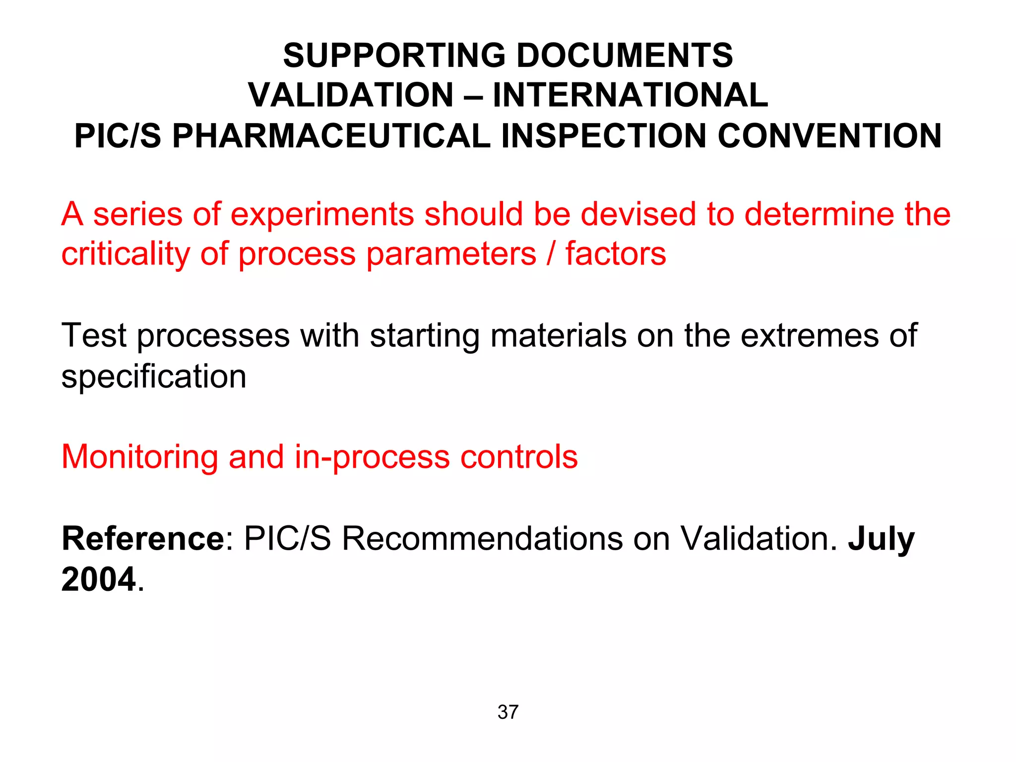 Validation Boot Camp | PDF