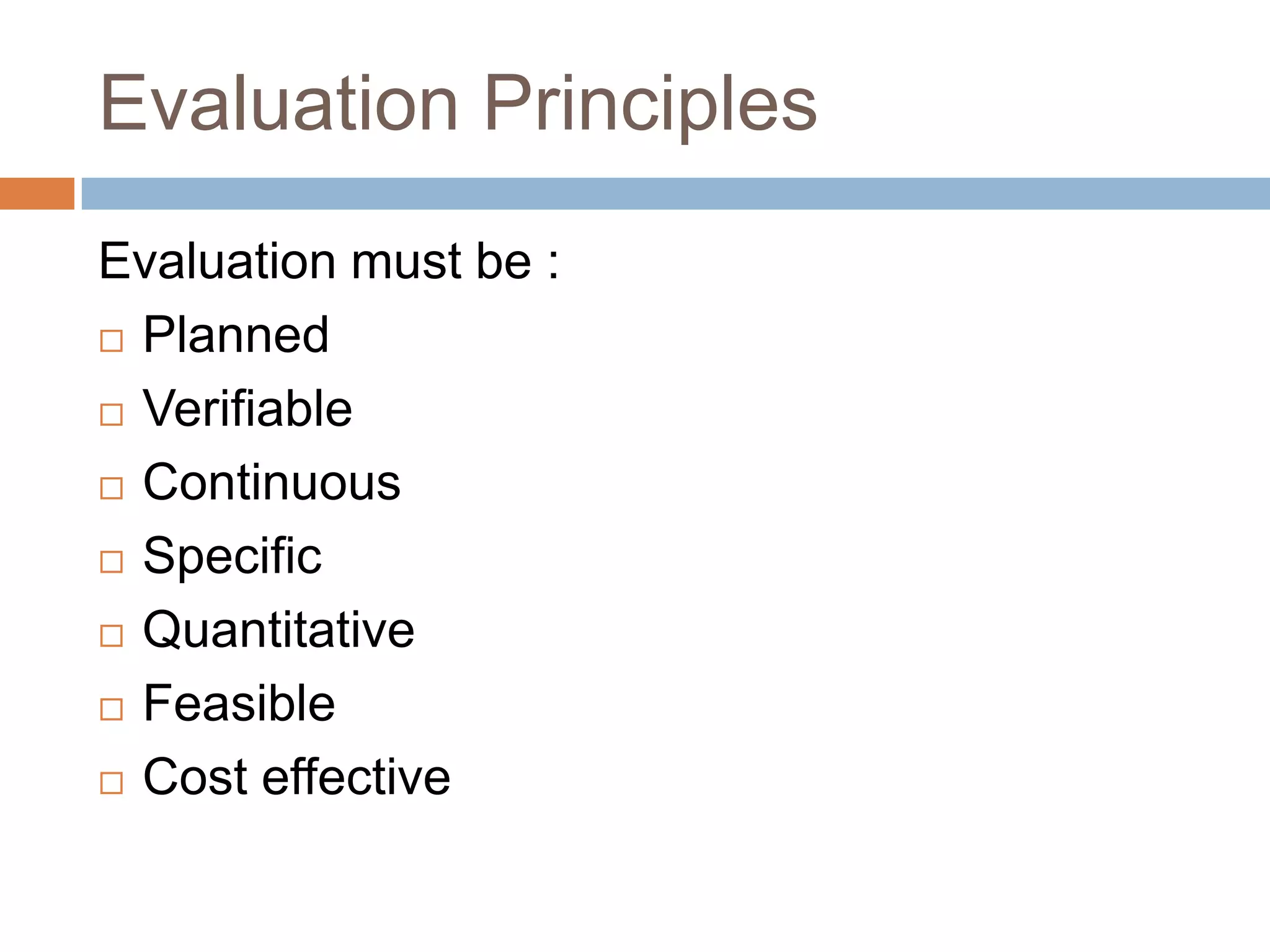 Validation & evaluation | PPT