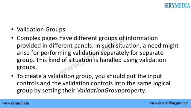 Validation In