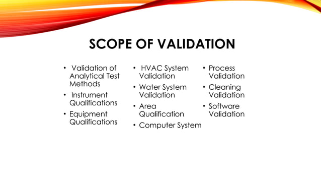 Overview on Validation in Pharmaceuticals.pptx | Pharmaceutical ...