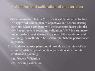 Pharmaceutical Validation | PPTX