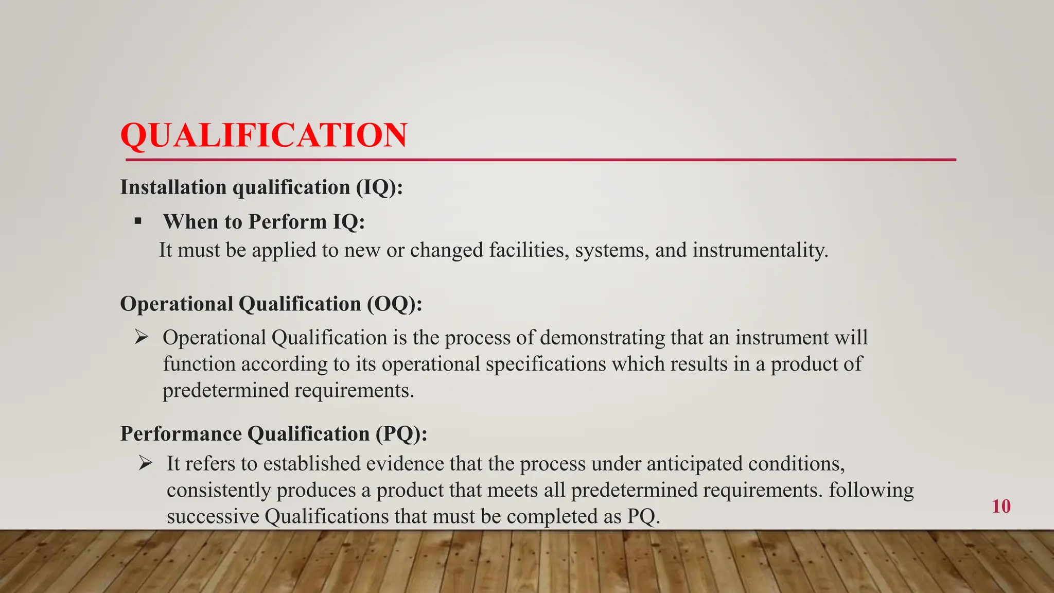 Validation, Calibration, Qualification.pptx