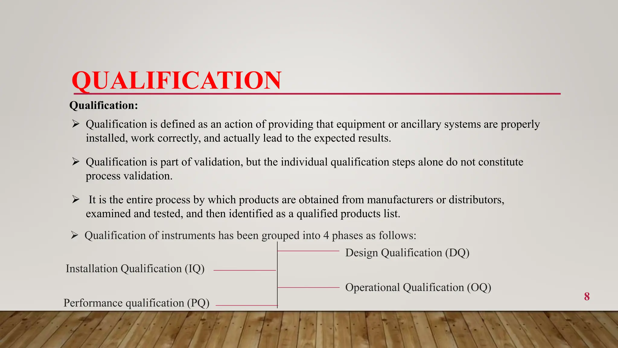 Validation, Calibration, Qualification.pptx