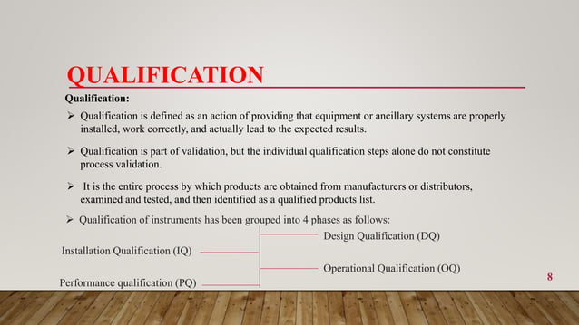 Validation, Calibration, Qualification.pptx