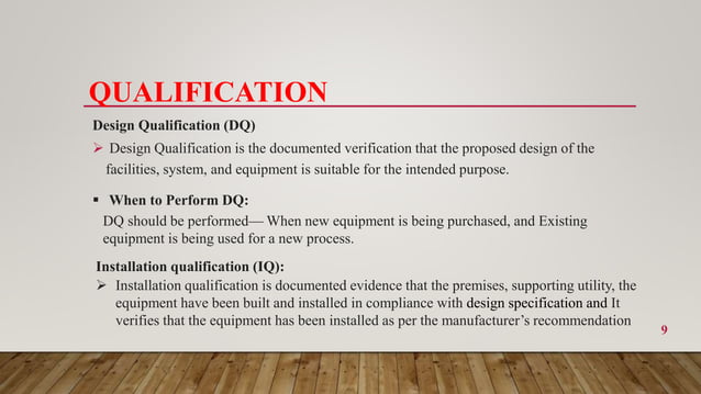Validation, Calibration, Qualification.pptx