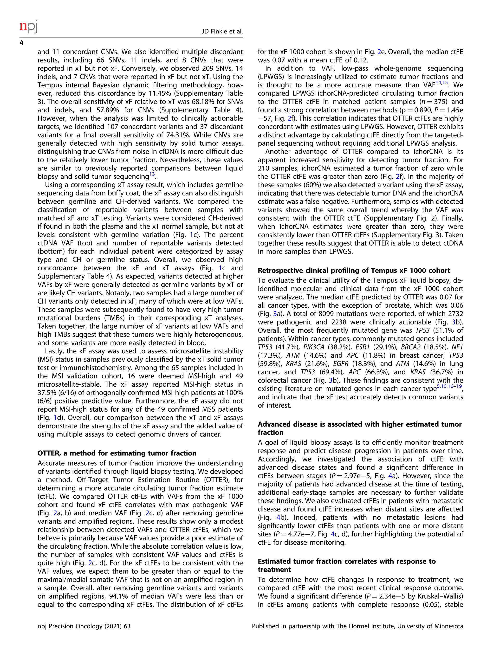 TEMPUS xT, Biópsia sólida vs TEMPUS xF, Biópsia Líquida | PDF | Cancer ...