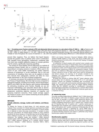 TEMPUS xT, Biópsia sólida vs TEMPUS xF, Biópsia Líquida | PDF | Cancer ...