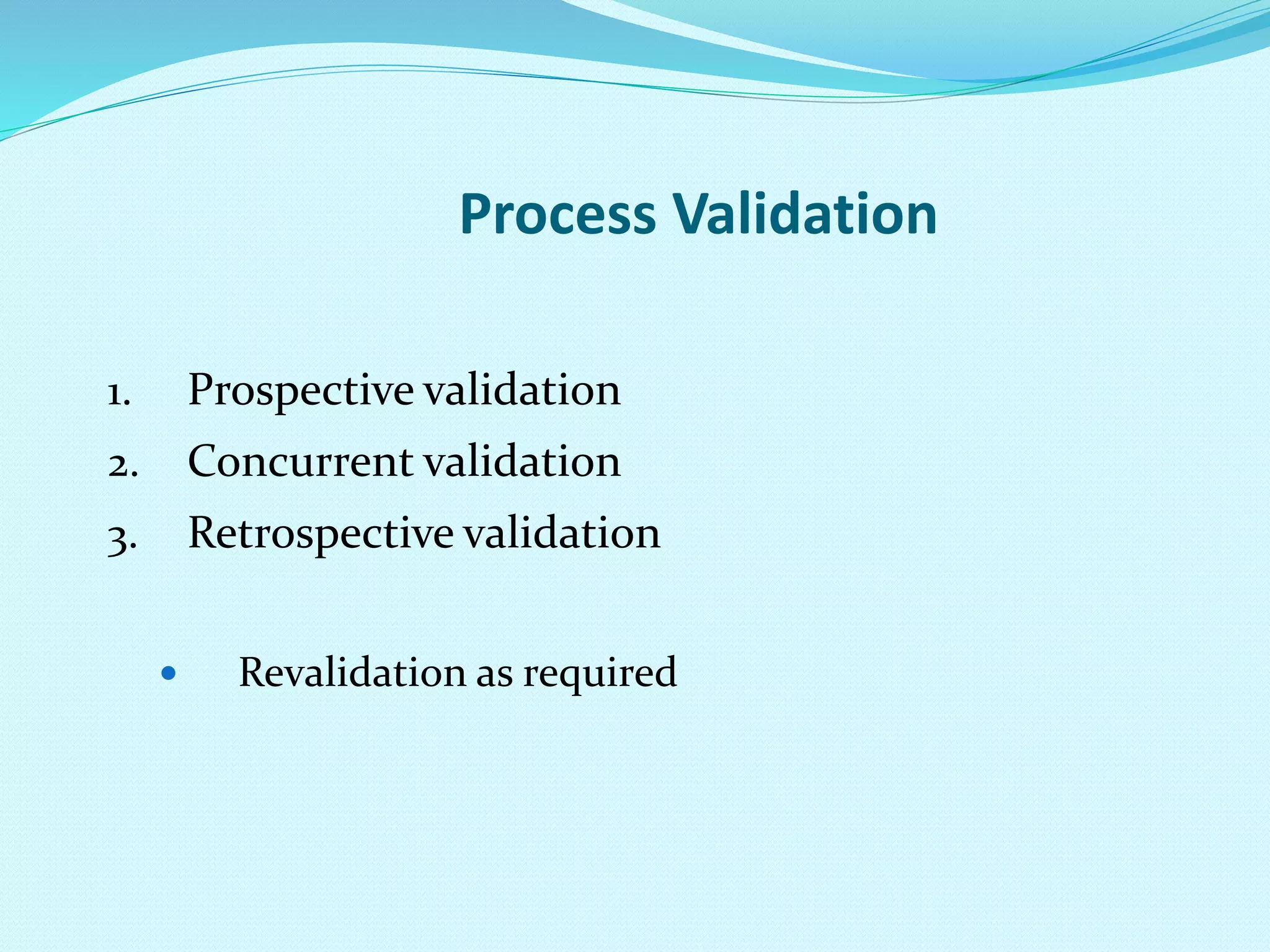 Validation master plan | PPTX