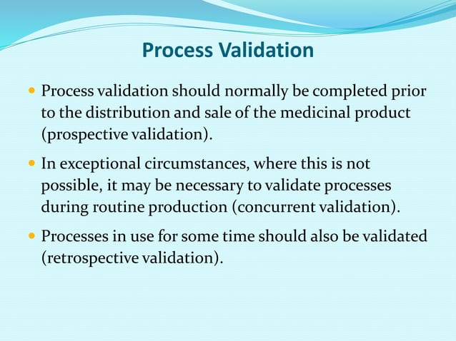 Validation master plan | PPTX | Business | Business and Finance