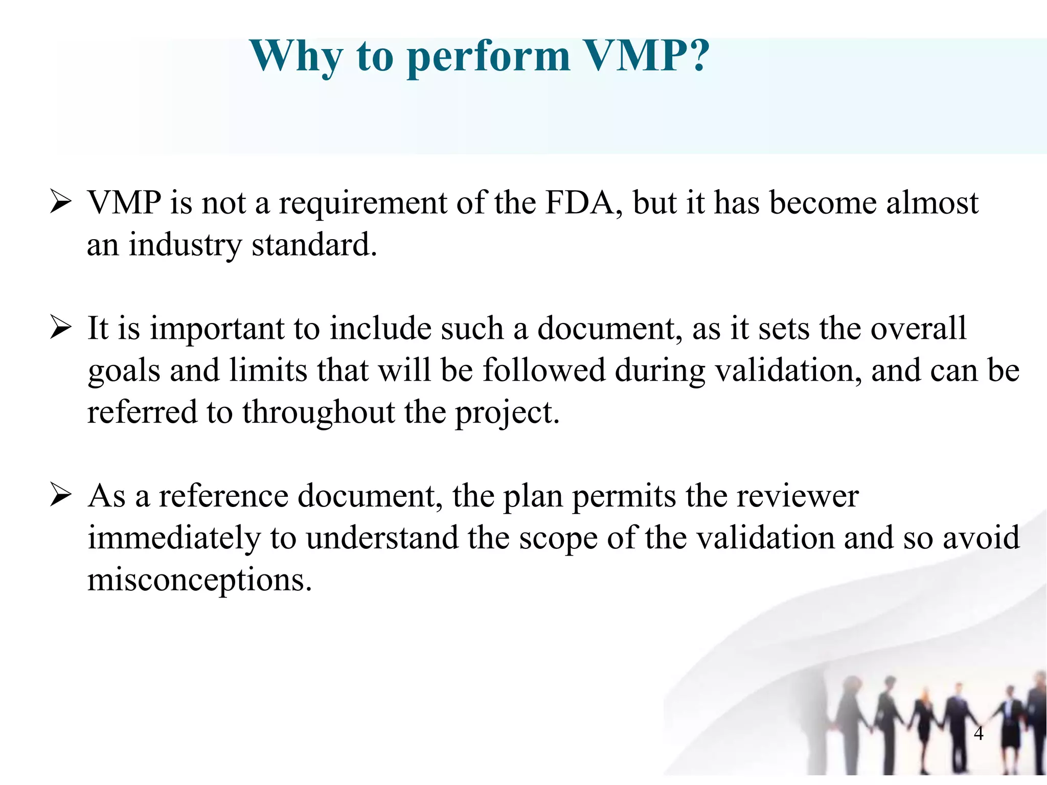 Validation master plan | PPTX