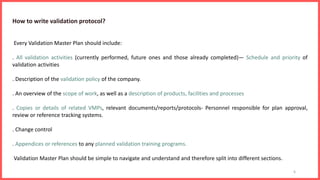 ValidationMasterPlan | PPTX