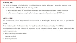 ValidationMasterPlan | PPTX