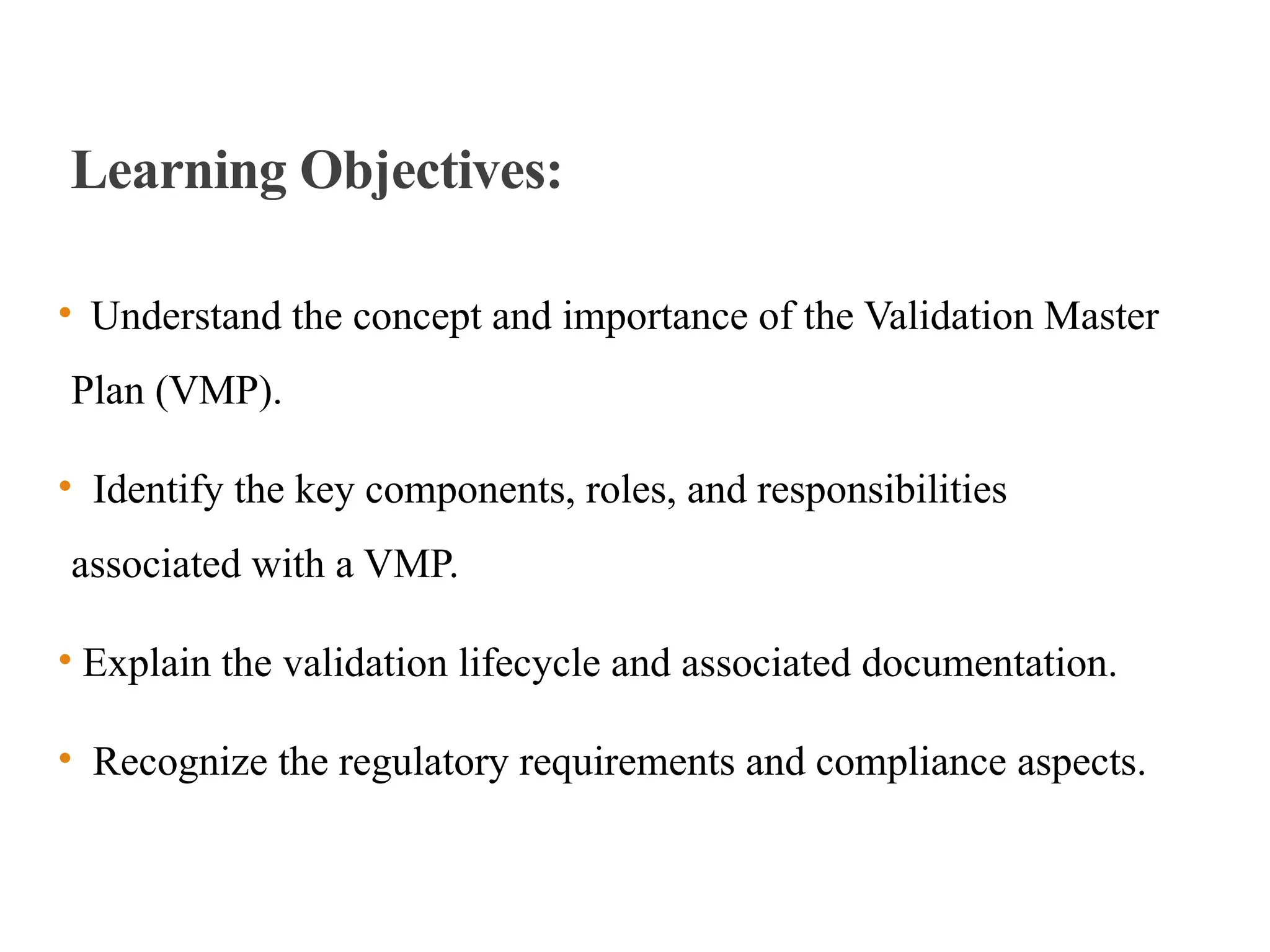 Validation Master Plan (VMP) in Pharmaceutical.pptx