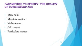 Validation of compressed air and nitrogen | PPTX