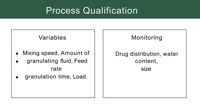 Validation of cone blender, mixer granulator and tablet compression ...