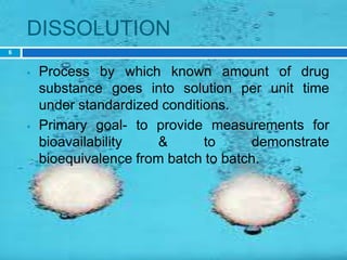 Validation of dissolution apparatus | PPSX