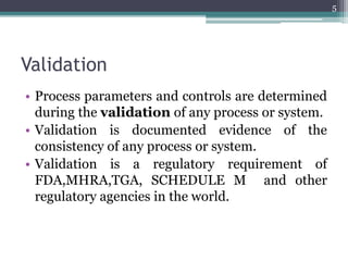 Validation of dissolution apparatus | PPTX
