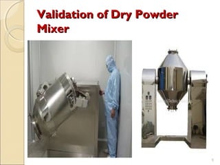 Validation of dry_powder_mixer_ . | PPT