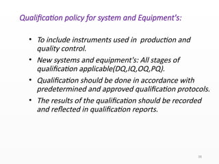 Pharmaceutical Equipment Validation: IQ, OQ, PQ, Cleaning, and Process ...