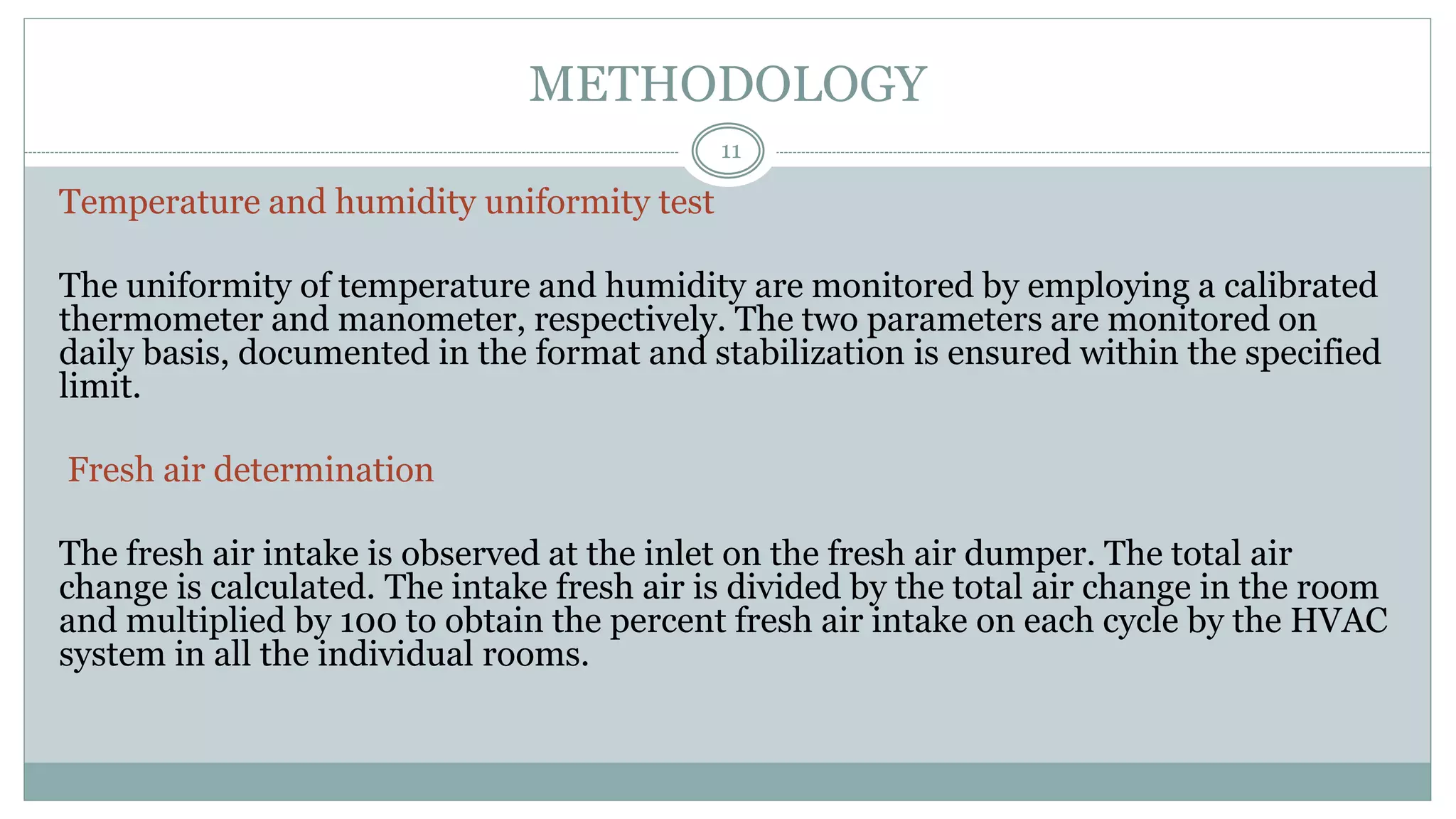 Validation of hvac | PPTX