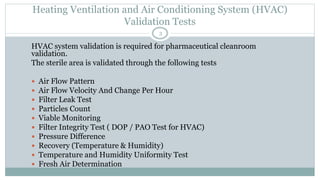 Validation of hvac | PPTX