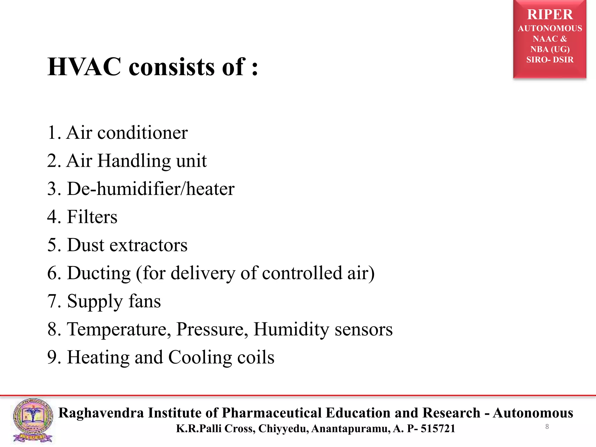 Validation of hvac | PPTX