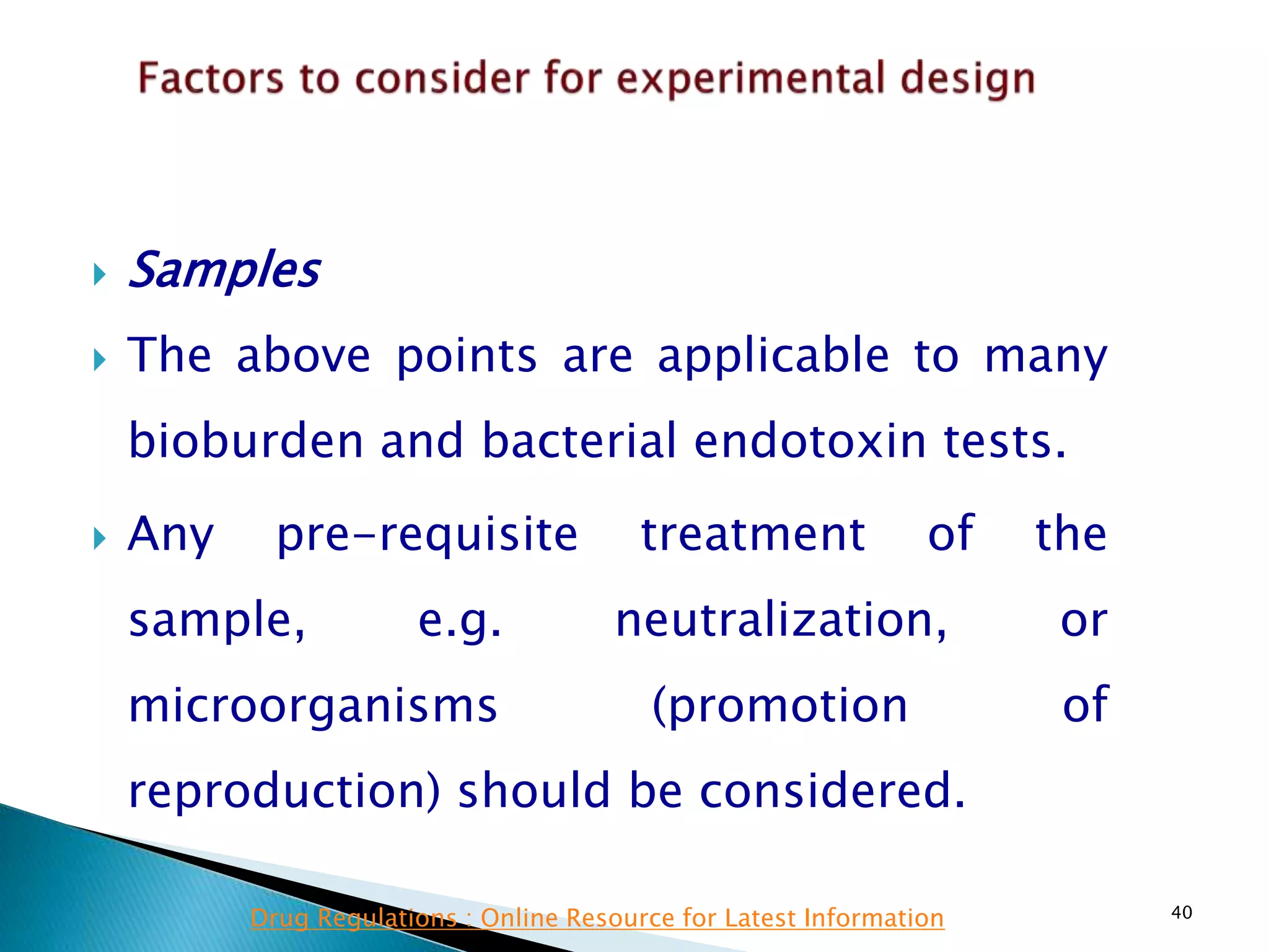Validation of Microbiological Methods | PPTX