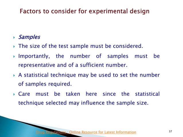 Validation of Microbiological Methods | PPTX